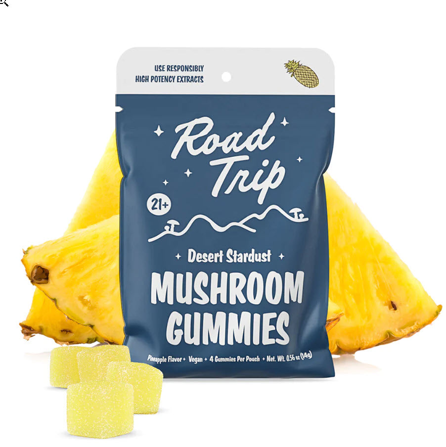 Road Trip Amanita Muscaria Pineapple Mushroom Gummies – Marketplace