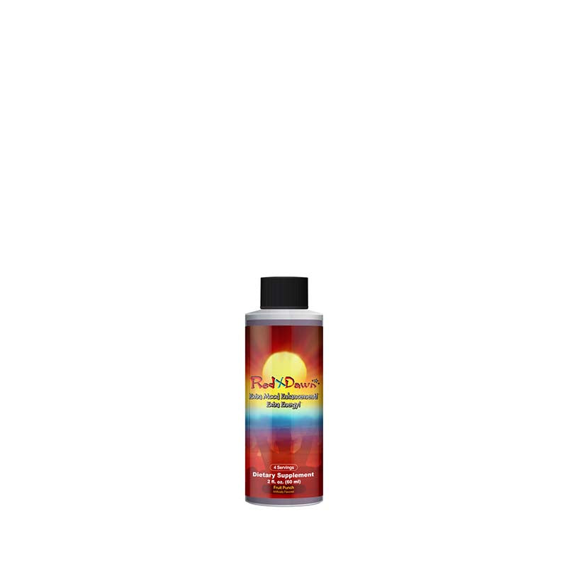Red Dawn Liquid Supplement - Extra Mood Enhancement! Extra Energy - 4 ...