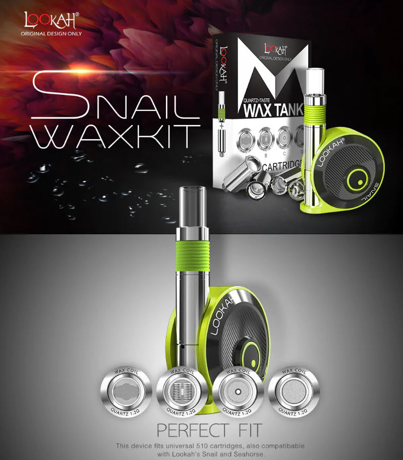 Lookah Snail + Wax Tank-M Package – Marketplace